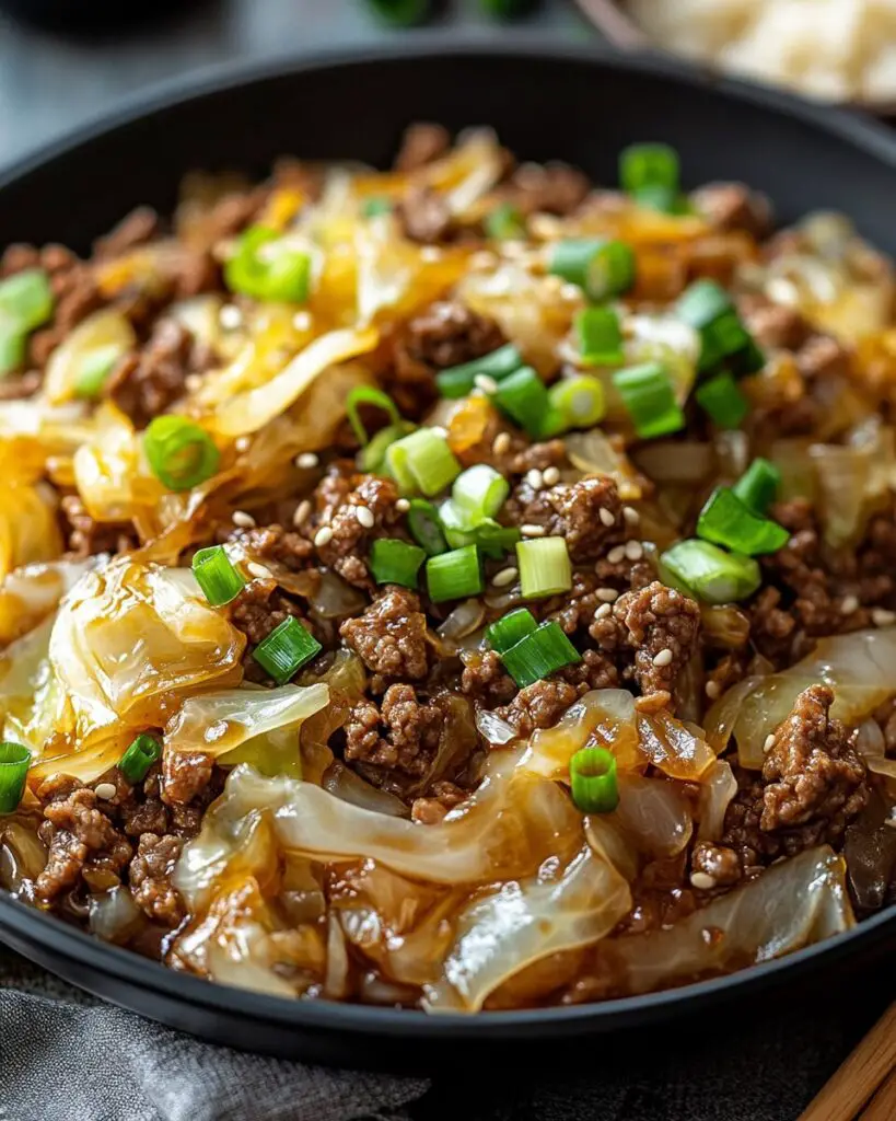Beef and Cabbage Stir Fry