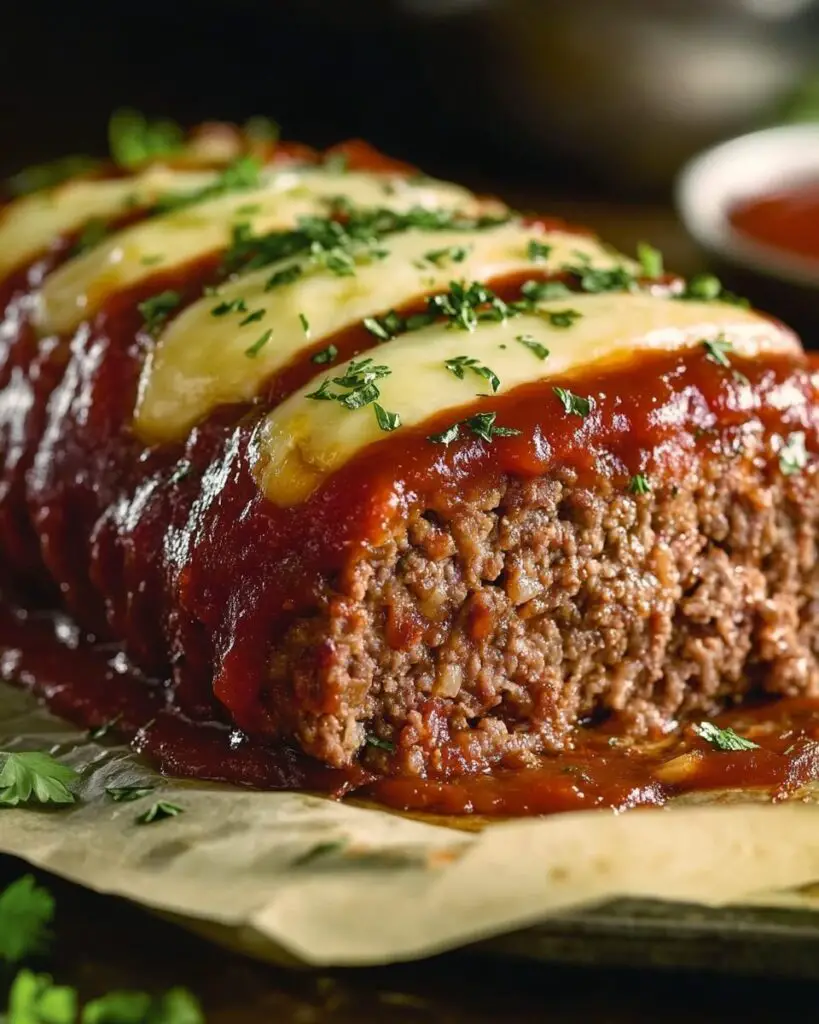 Stuffed Italian Meatloaf