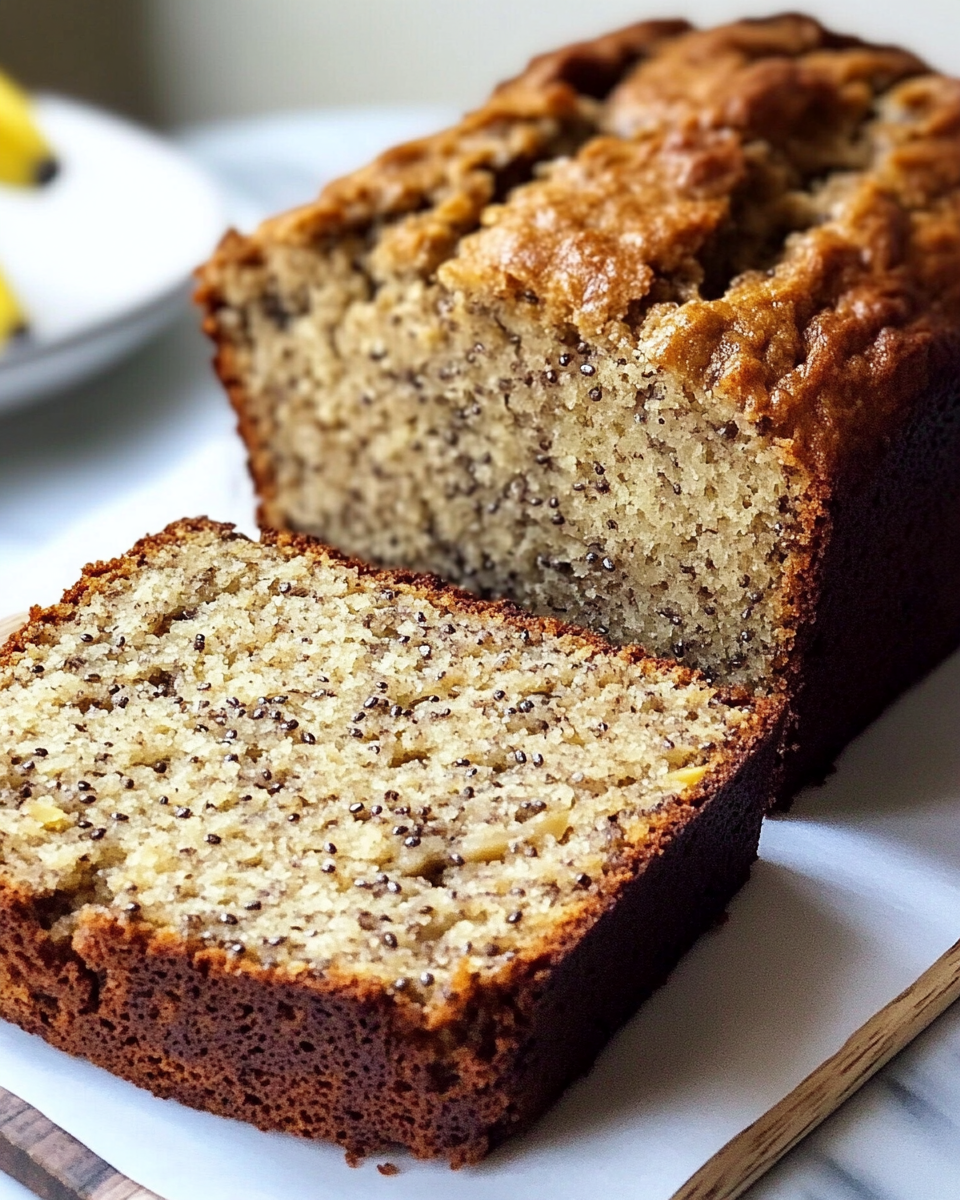 Banana Chia Seed Bread
