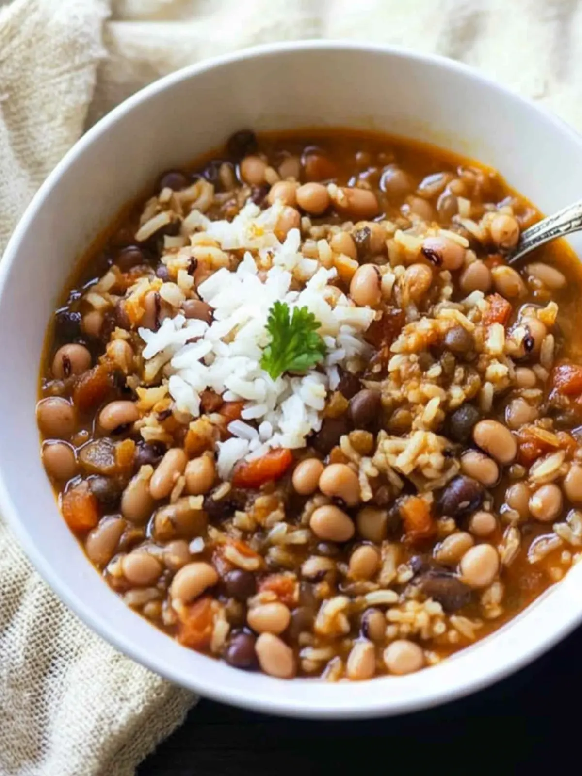 Irresistible Southern Black-eyed Peas and Rice Hoppin' John