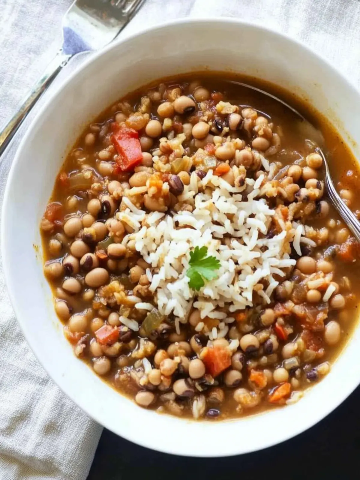 Irresistible Southern Black-eyed Peas and Rice Hoppin' John