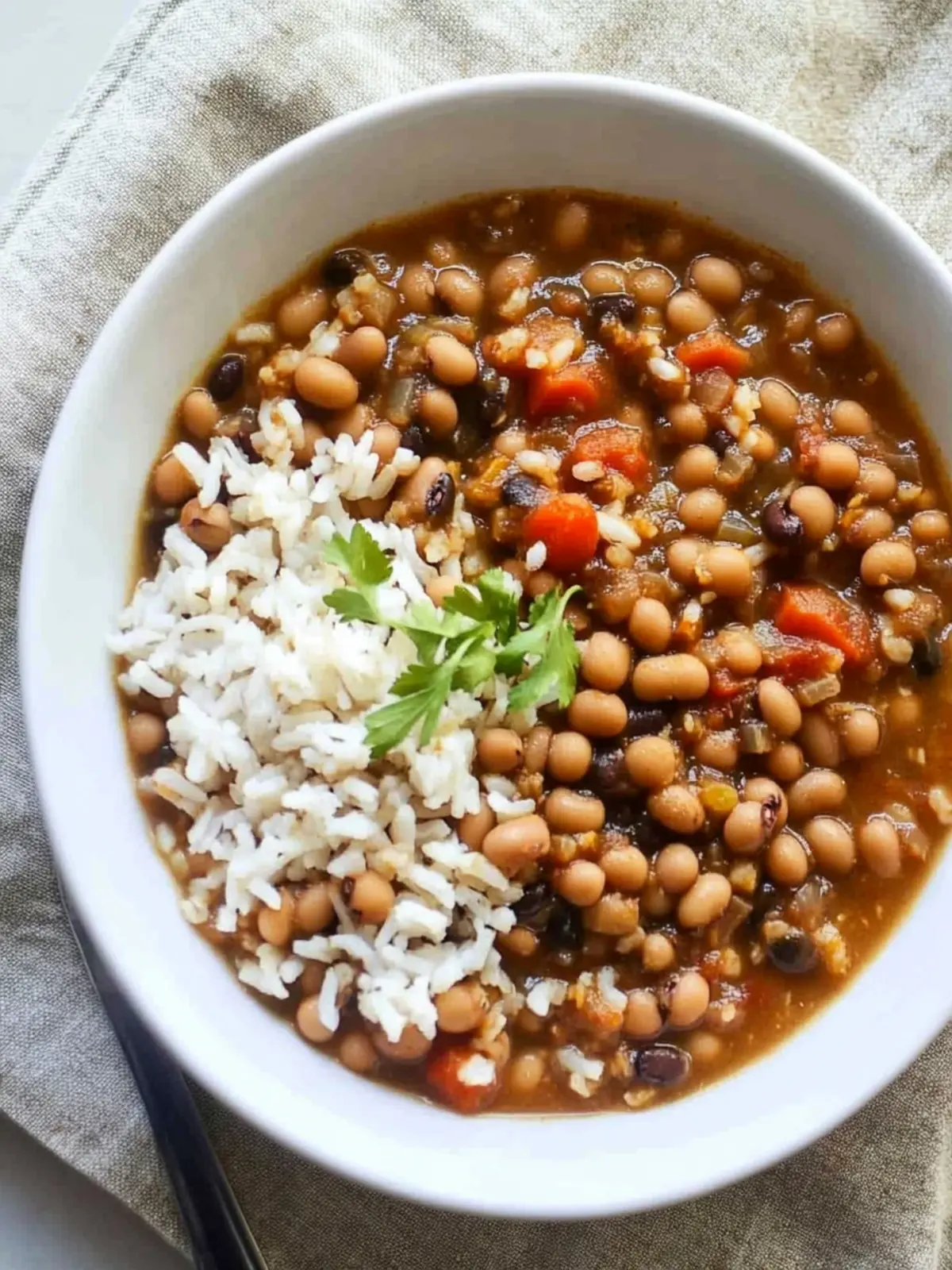 Irresistible Southern Black-eyed Peas and Rice Hoppin' John