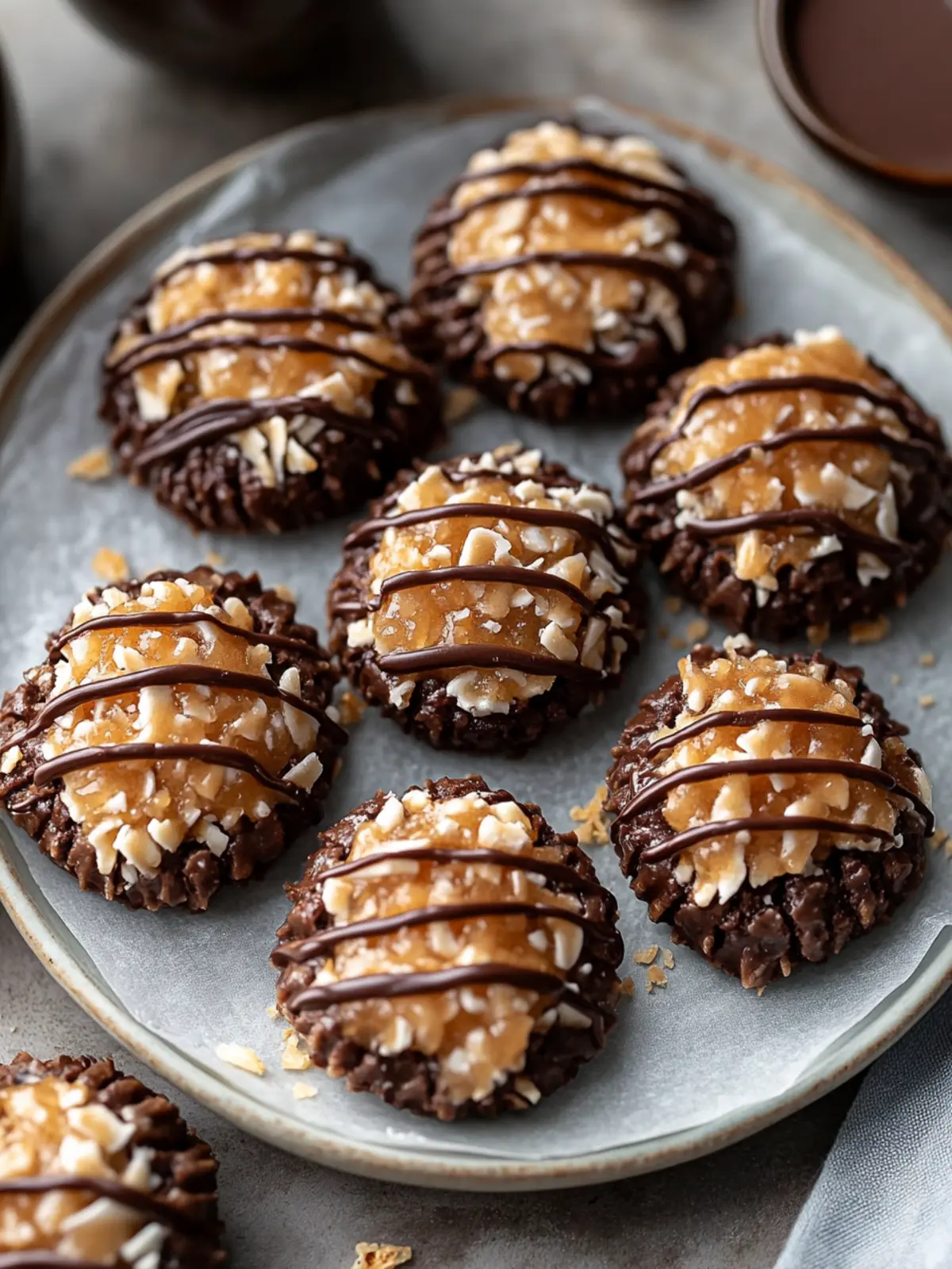 Ultimate No-Bake Samoa Cookies – Delicious & Indulgent Treats