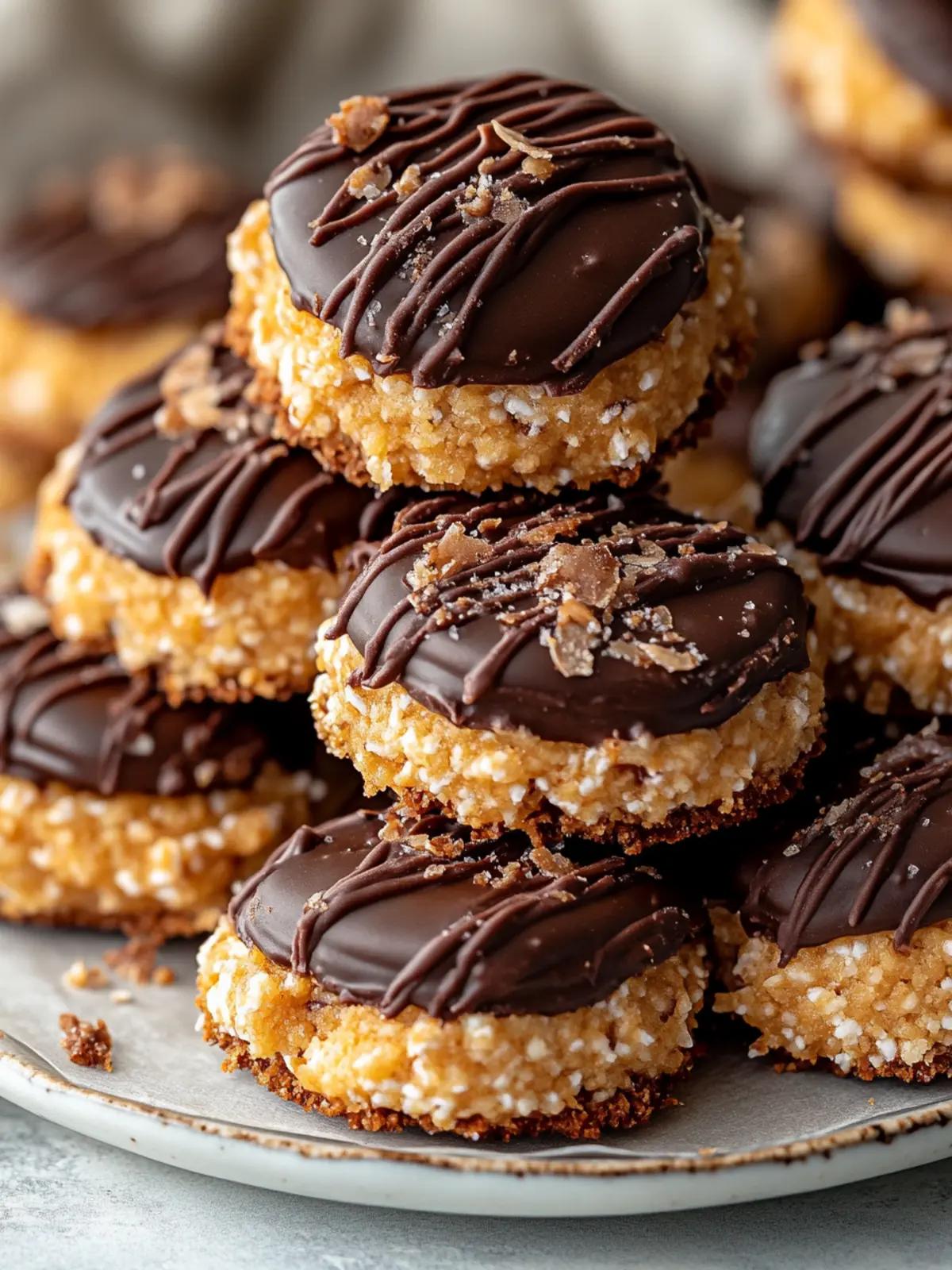Ultimate No-Bake Samoa Cookies – Delicious & Indulgent Treats
