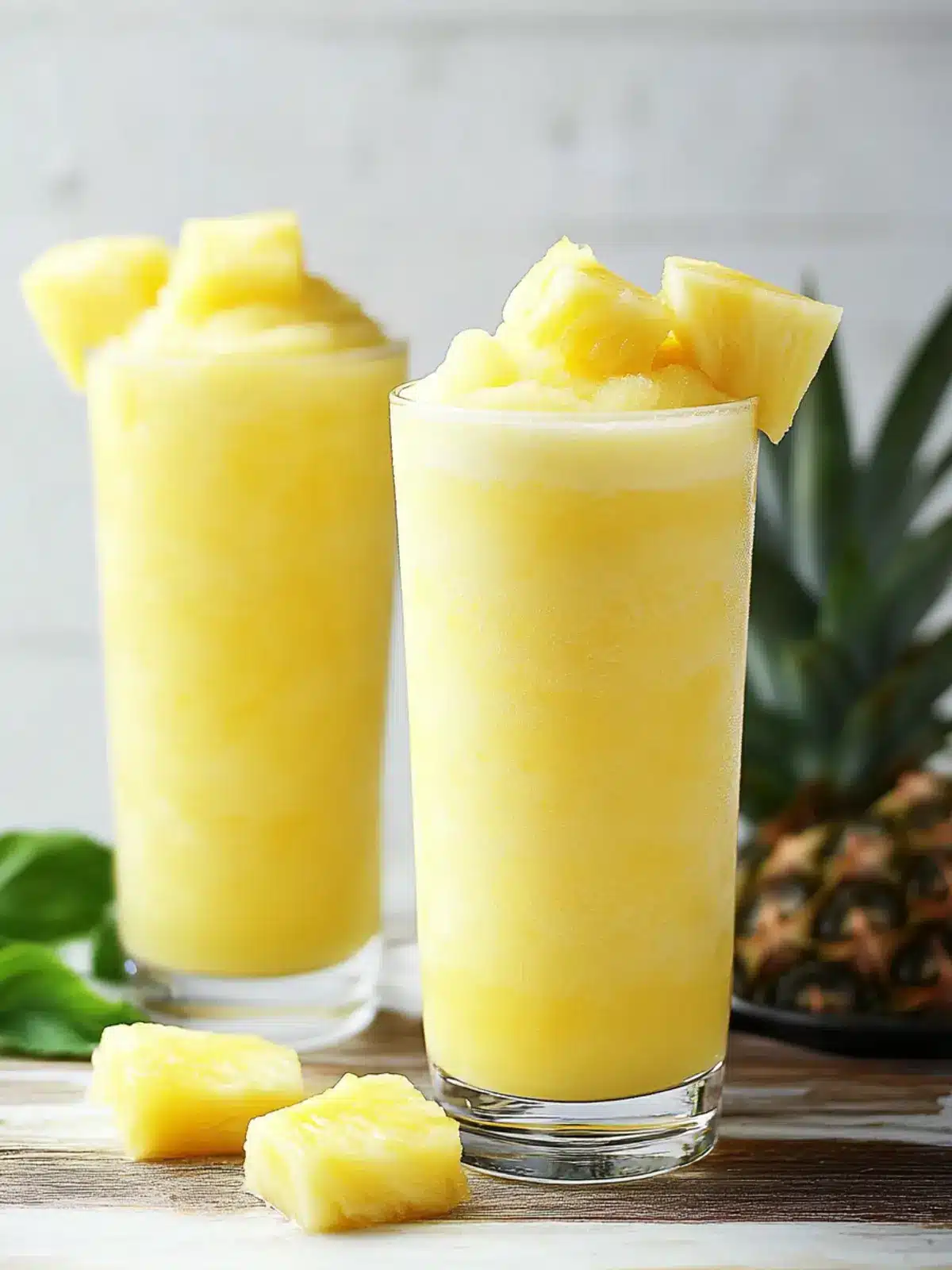 Pineapple Rum Slush: Your Ultimate 3-Ingredient Summer Refreshment